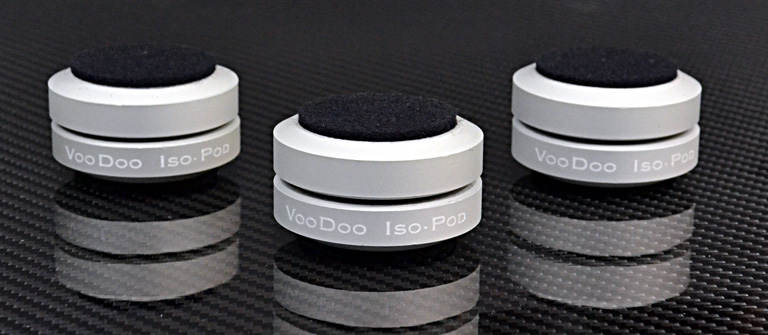 VOODOO ISO-POD ISOLATION SYSTEM $399 (set of 4) Review | Audiophilepure
