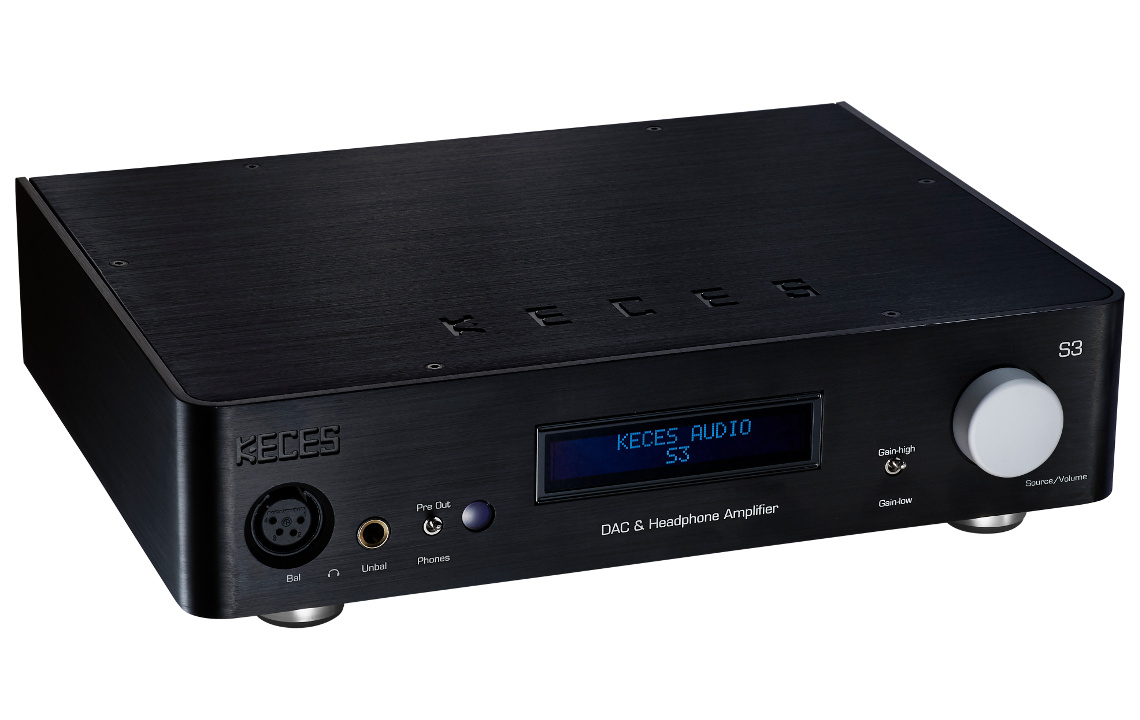 Keces Audio S3 Fully Balanced Headphone Amplifier / DAC Review ...