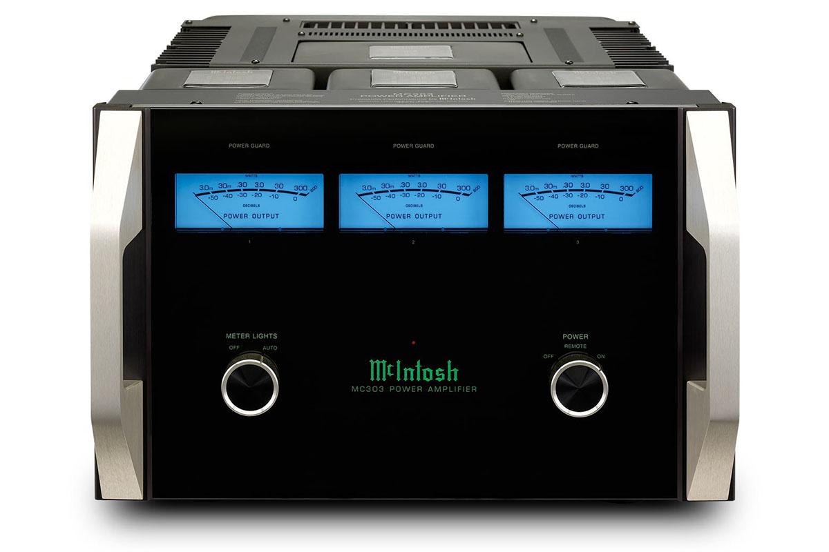 MCINTOSH LABS MC303 THREE CHANNEL SOLID STATE POWER AMPLIFIER $12,500 ...
